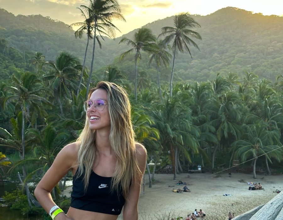 Digital nomad Ayla ging remote werken in Colombia